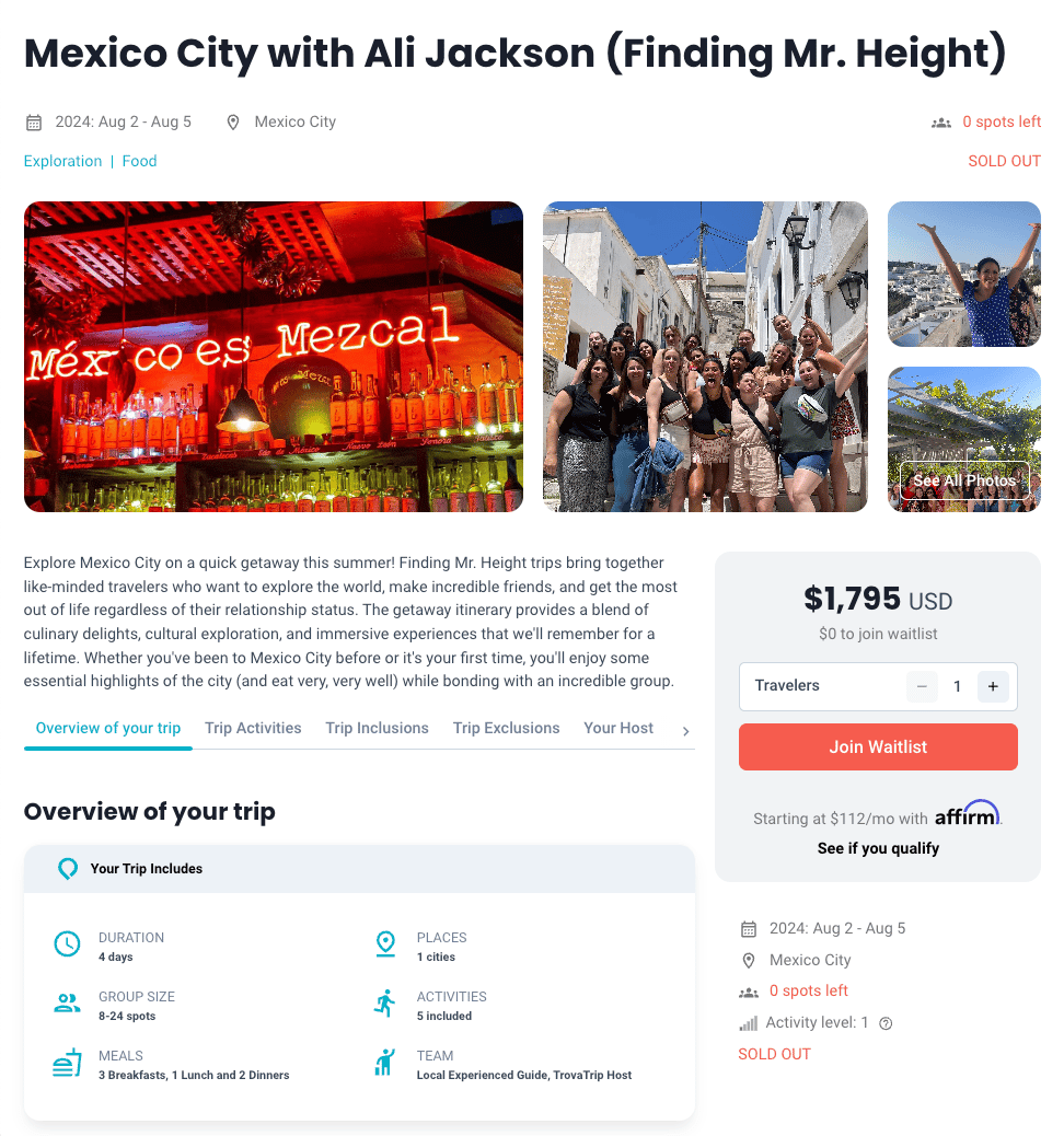Mini Trips: Long Weekend Getaways & 4-Day Trips | TrovaTrip
